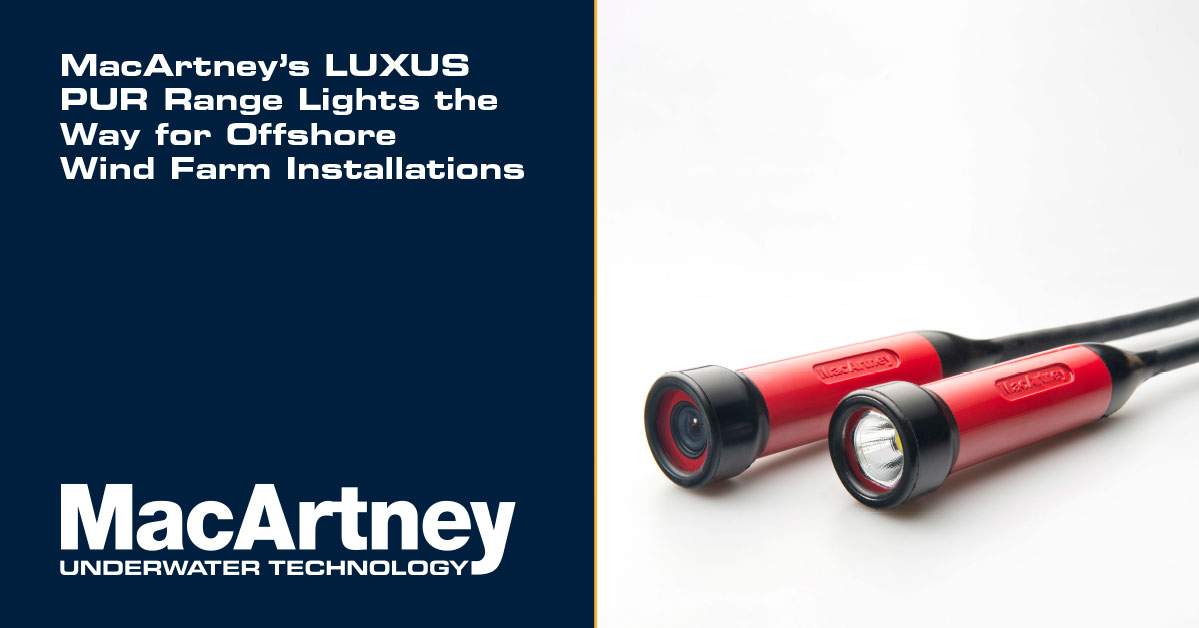 Discover the choice of camera and lights to support offshore wind farm ...