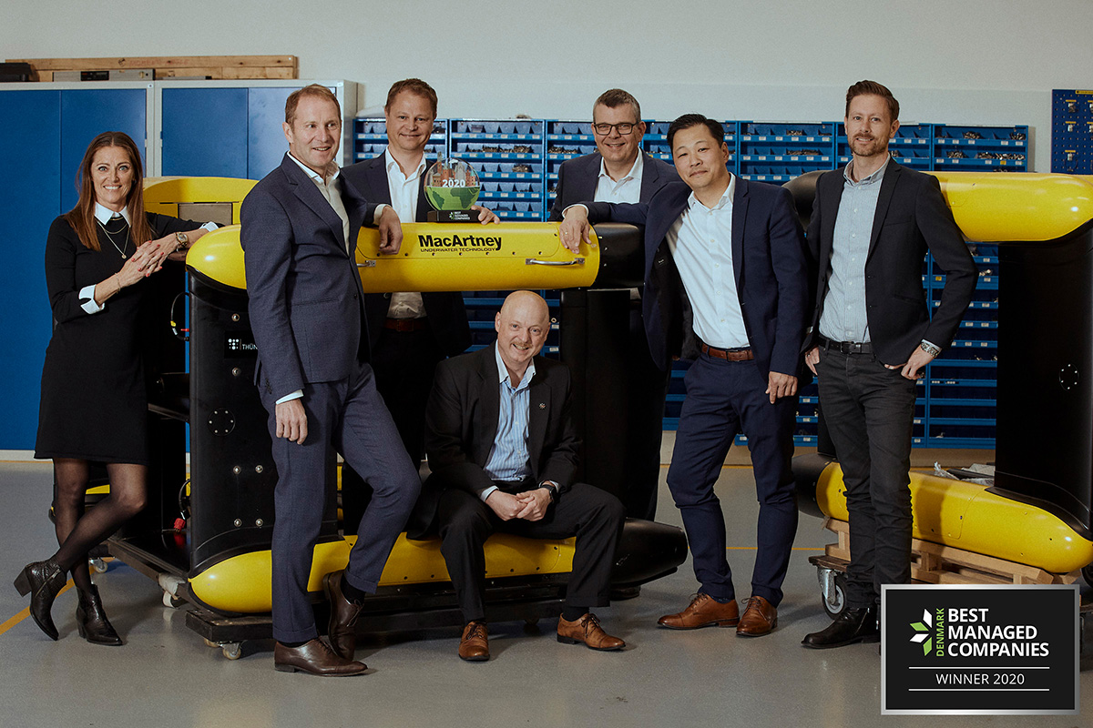 The MacArtney Group are proud to be in the top 10