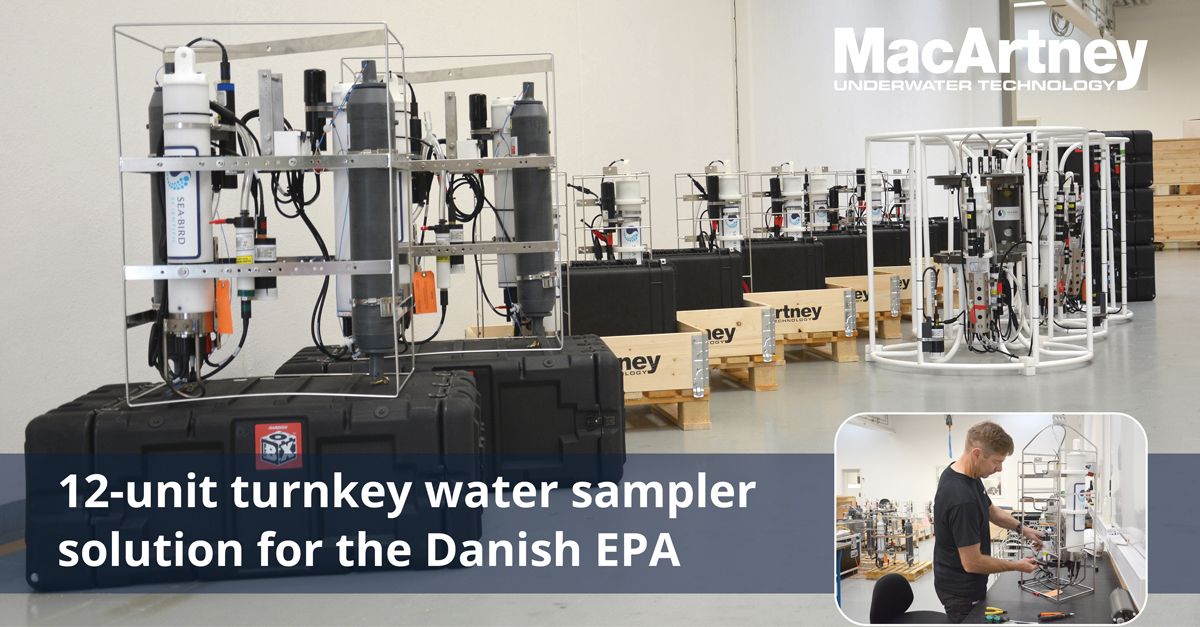 Constructive cooperation between MacArtney and the Danish Environmental ...